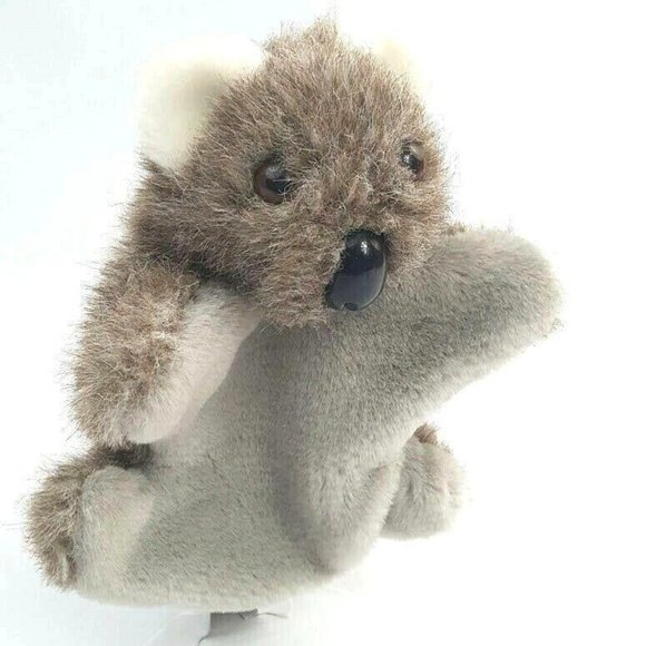 Unbranded | Toys | Koala Bear Hand Puppet Gray Small Kids Size Furry ...
